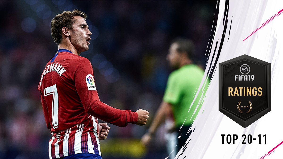 FIFA 19: Overall and Stats TOP 100 ( 20 - 11 ) of the Ultimate Team ...
