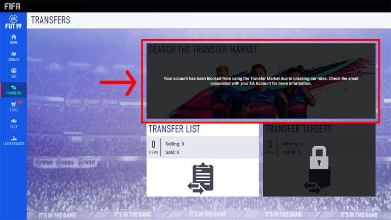 FIFA 19: FUT Transfer Market access on Web and Companion Apps ...