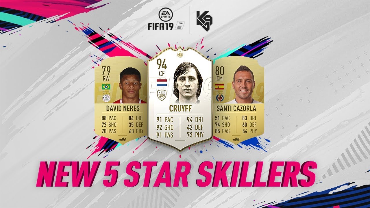 FIFA 19: New players with five-star skills revealed - FifaUltimateTeam ...