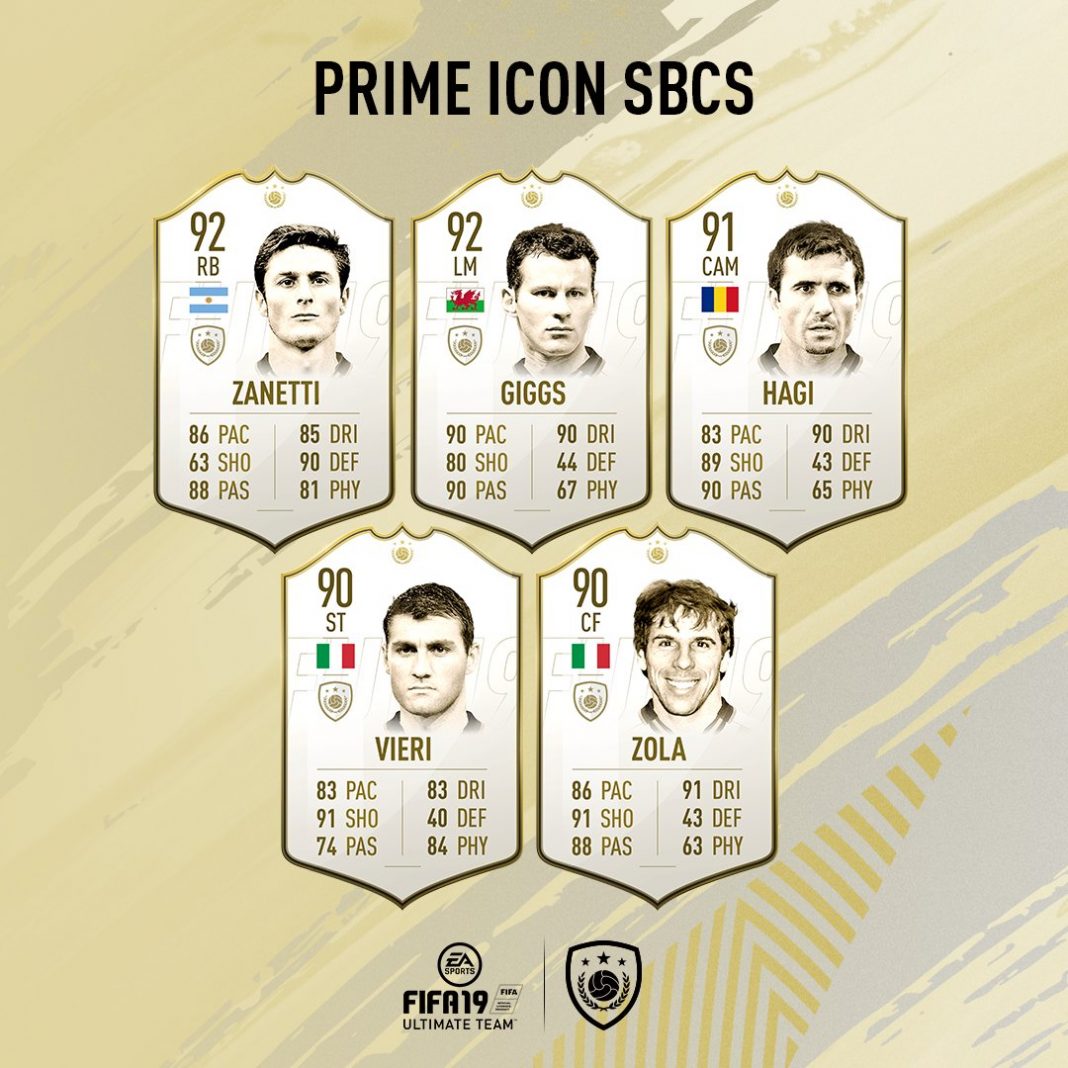 FIFA 19: Announced the new SBC dedicated to Icons Prime # 3 ...