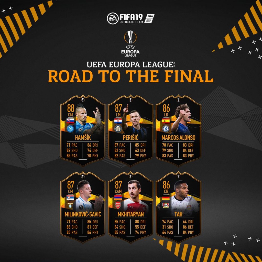FIFA 19: Official player list Road To The Final - FifaUltimateTeam.it - UK