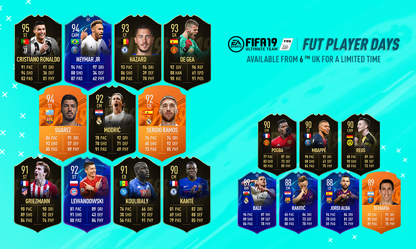 FIFA 19: FUT Player Days announced - FifaUltimateTeam.it - UK