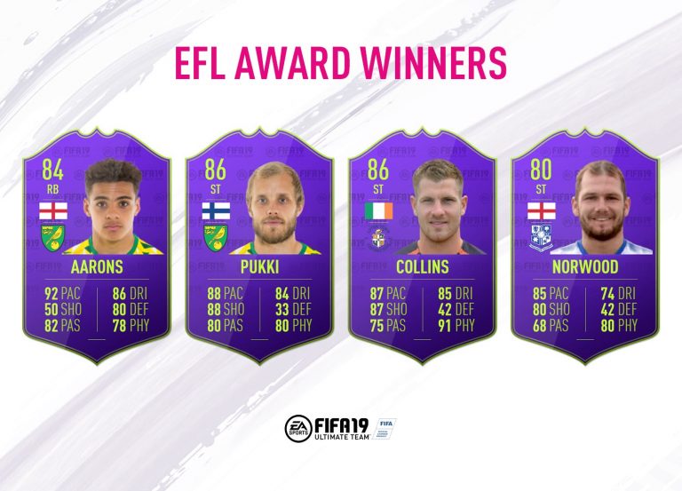 FIFA 19 : Requirements for Four EFL POTS cards in Weekly Objectives ...