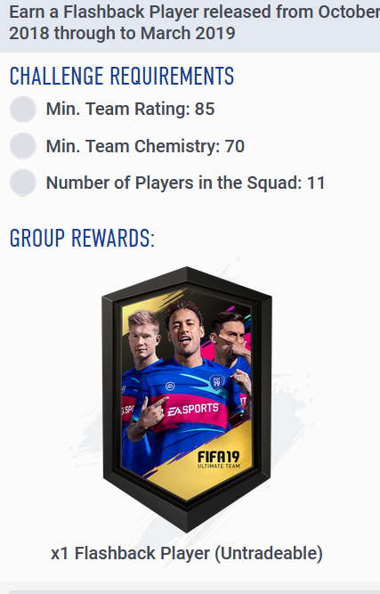 FIFA 19: The new SBC Flashback Player is available - FifaUltimateTeam ...