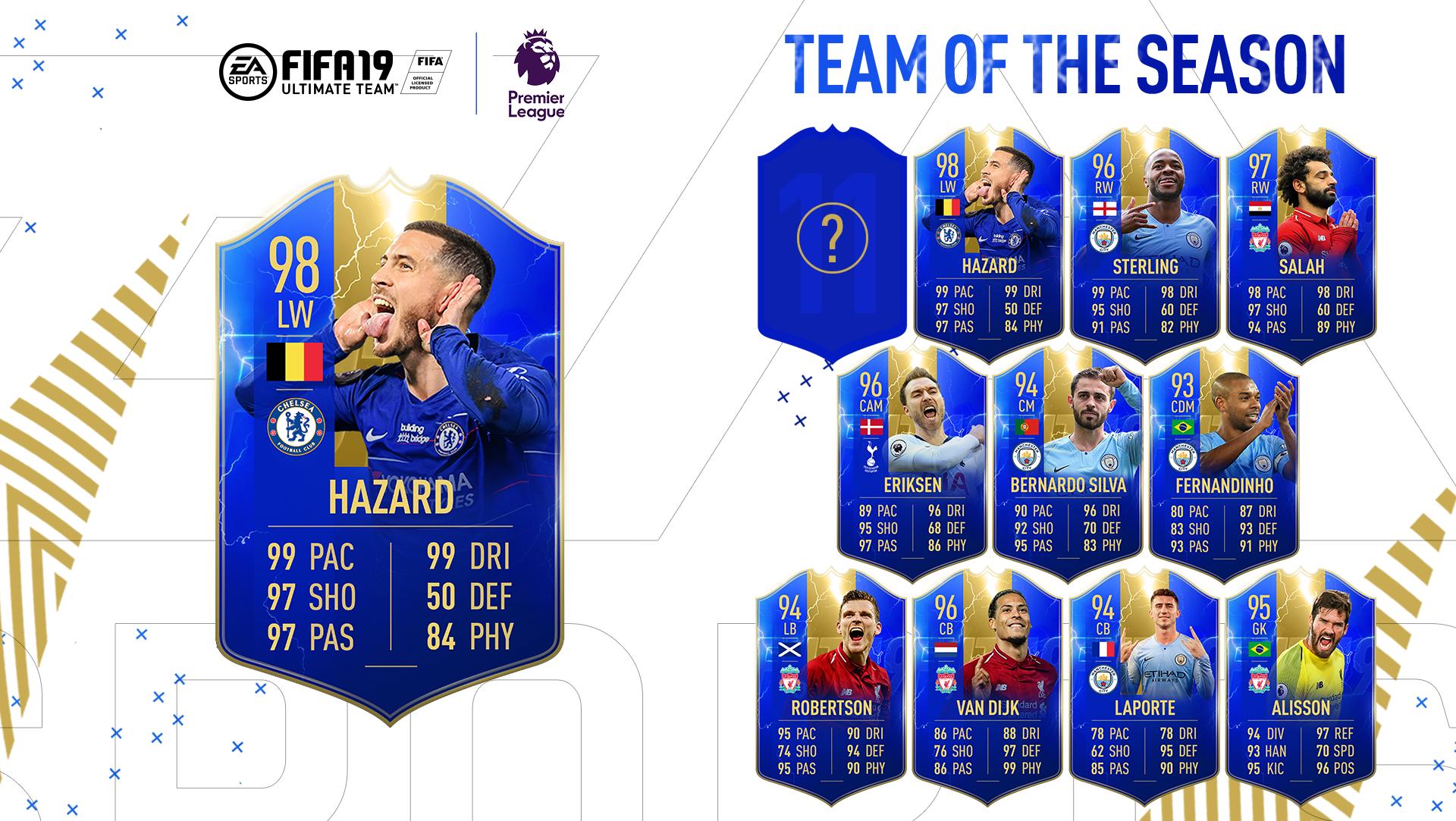 FIFA 19: Premier League TOTS Revealed | FifaUltimateTeam.it - UK