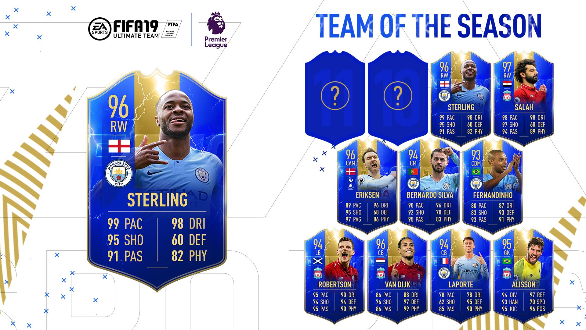 FIFA 19: Premier League TOTS Revealed | FifaUltimateTeam.it - UK