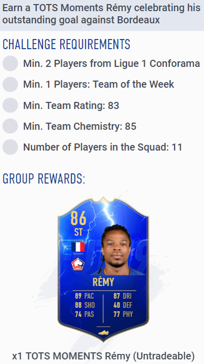 FIFA 19: Loic Remy – TOTS Moments SBC announced - FifaUltimateTeam.it - UK