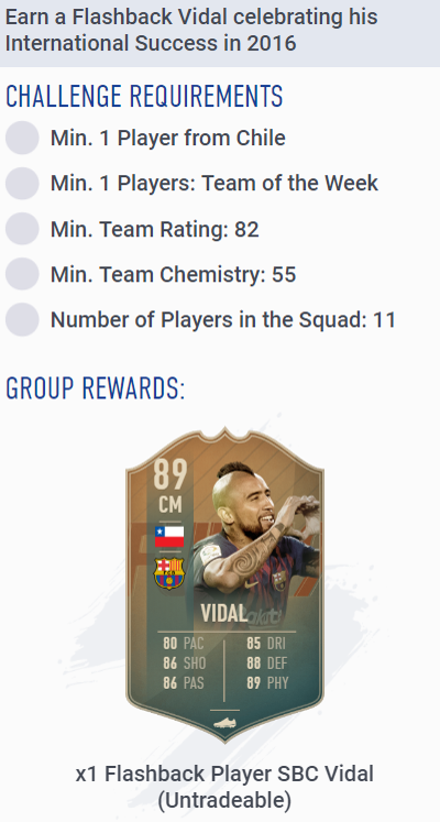 FIFA 19: Arturo Vidal - Flashback Futties available again ...