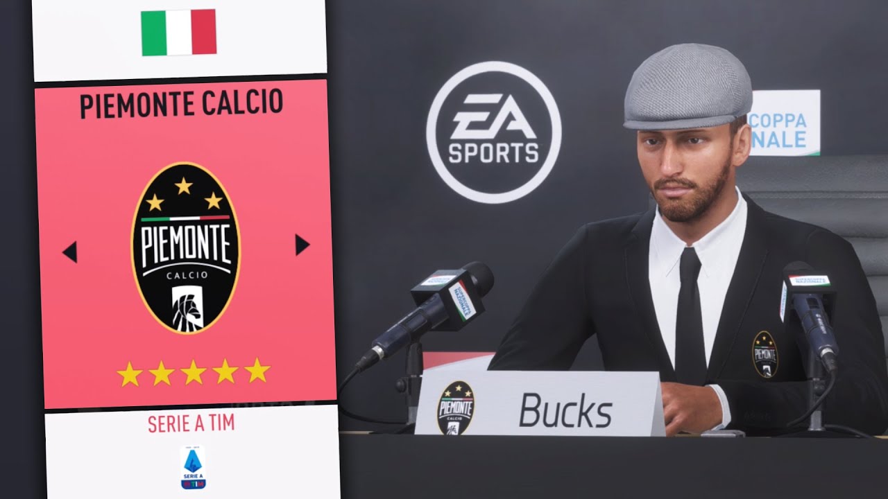 FIFA 20: A video shows the career mode with Piemonte Calcio ...