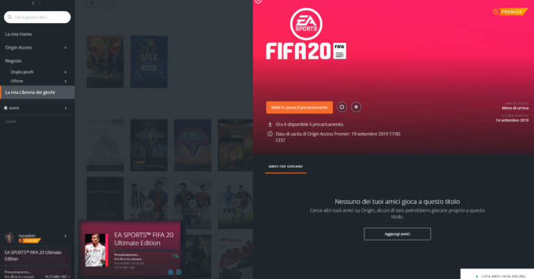 FIFA 20: Pre Download on PC available - FifaUltimateTeam.it - UK