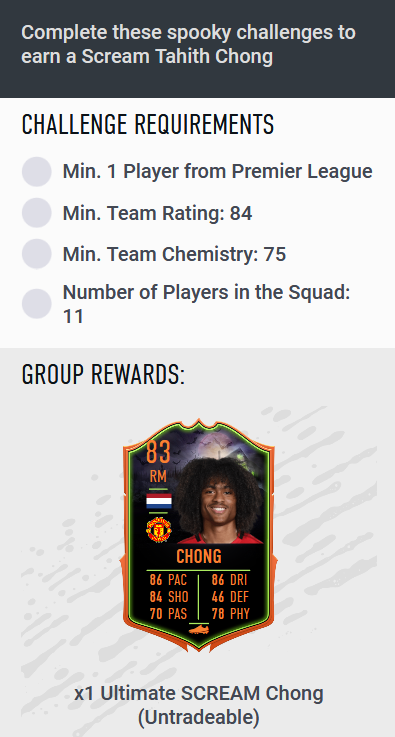 FIFA 20: Tahith Chong – Ultimate Scream SBC announced - Requirements ...