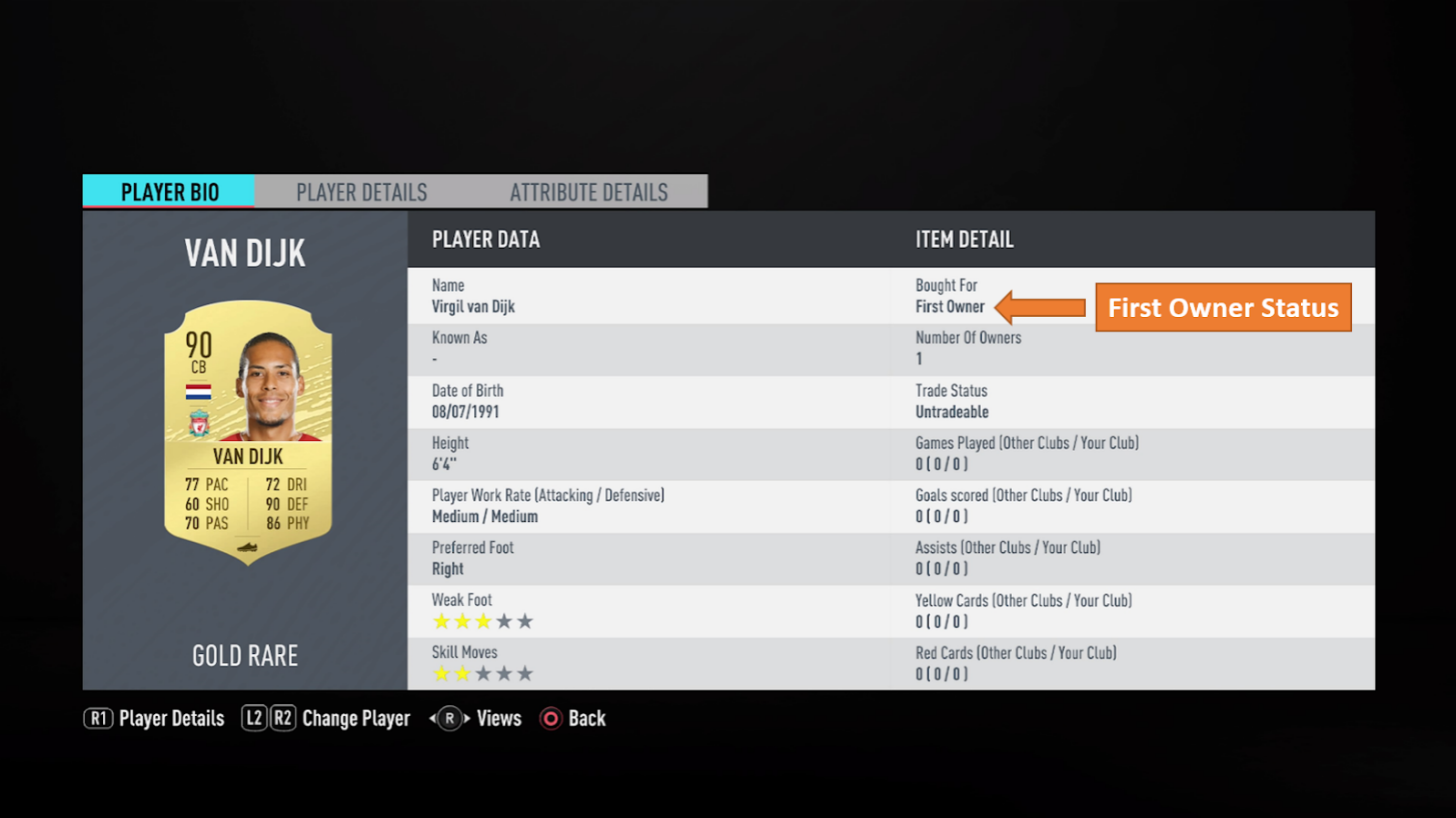 FIFA 20: Pitch Notes – First Owner Objectives | FifaUltimateTeam.it - UK