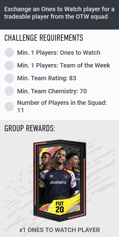 FIFA 20: OTW Upgrade SBC announced - Requirements - FifaUltimateTeam.it ...