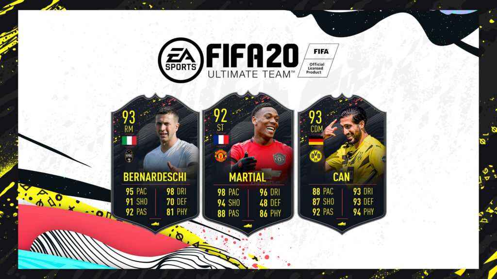 FIFA 20: Martial Bernardeshi Can - Storyline cards Season 8 Objectives ...
