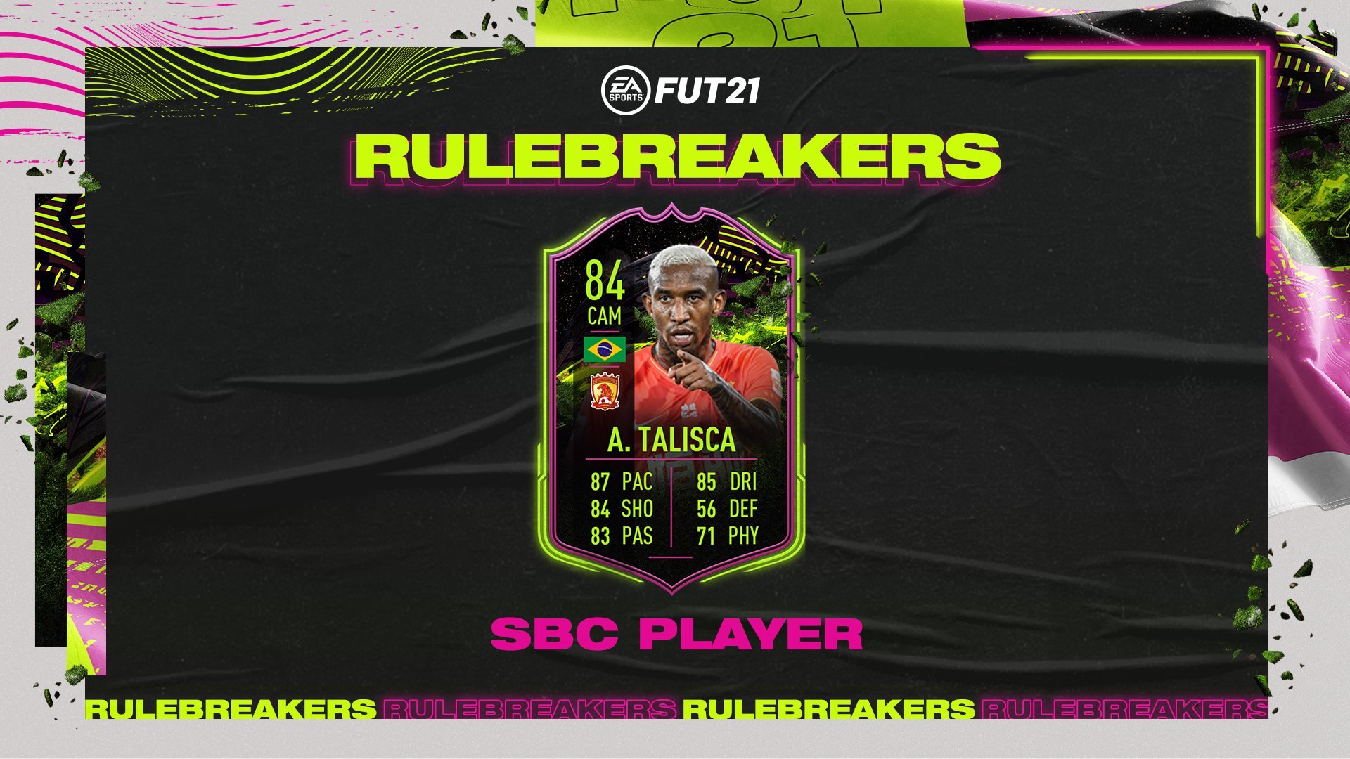 FIFA 21: Anderson Talisca RuleBreakers SBC - Requirements and Solutions ...