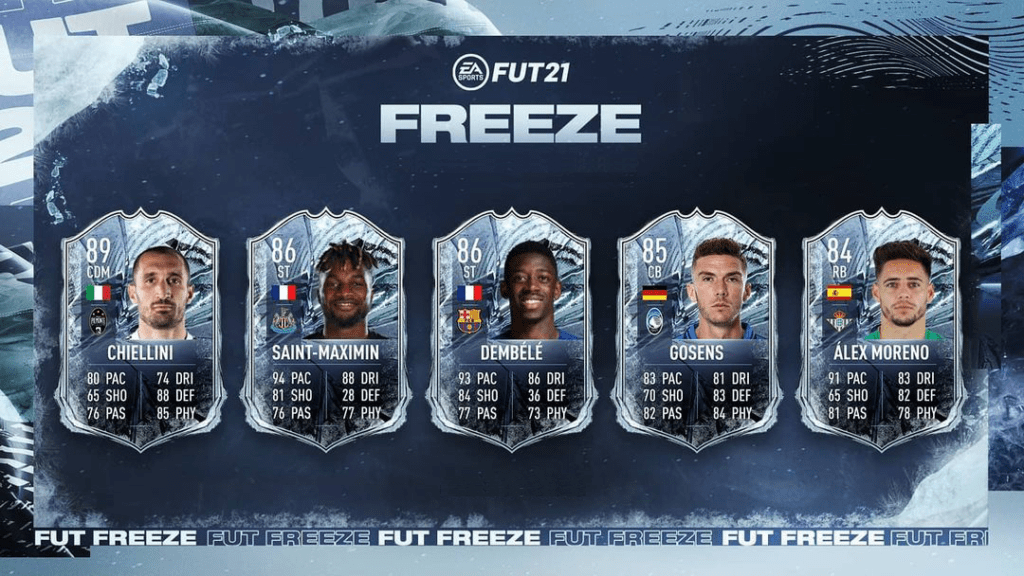 Fifa 21 Fut Freeze Batch 2 Available Fifaultimateteam It Uk