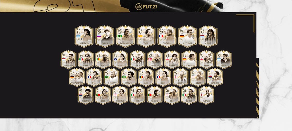 Fifa 21 Prime Icon Moments Second Set Available In Packs
