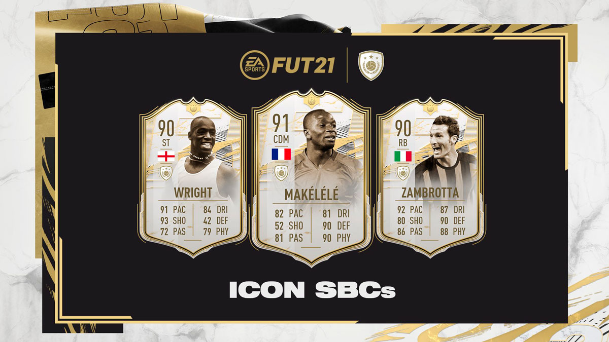 FIFA 21: Wright Makelele Zambrotta Icon SBC announced ...