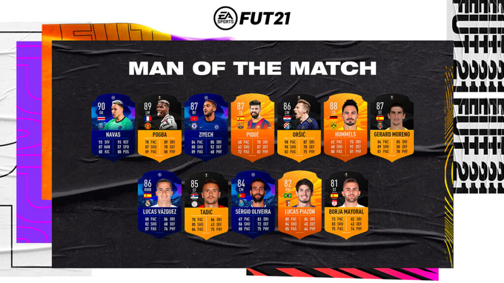 FIFA 21: MOTM UCL & UEL – 20 March Man of The Match | FifaUltimateTeam ...