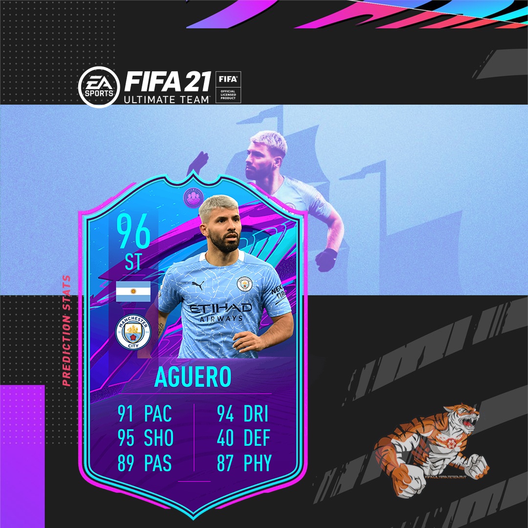 FIFA 21: El Kun Aguero leaves Manchester City - End of an Era card ...