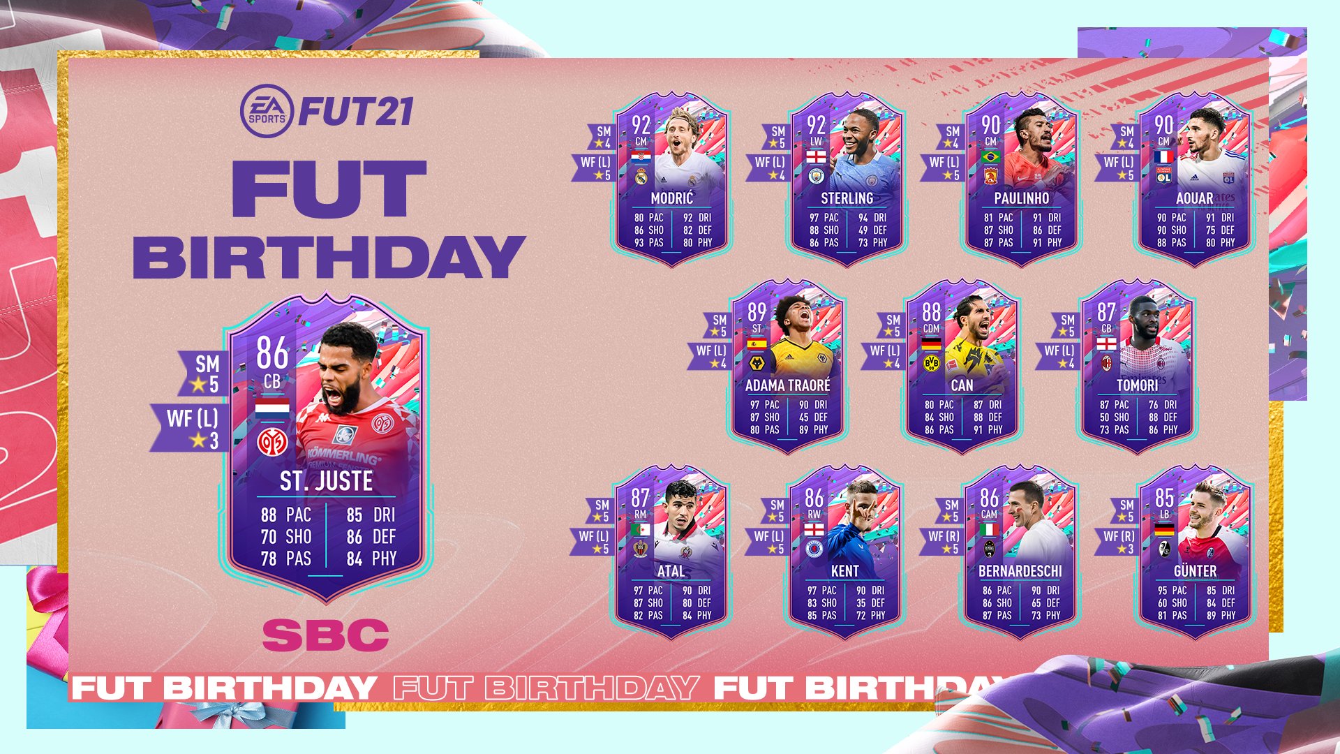 FIFA 21: SBC Jeremiah St. Juste FUT Birthday - How to complete ...