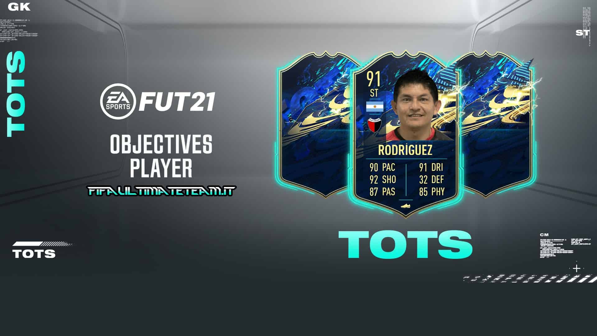 FIFA 21: Luis Rodriguez TOTS card in Objectives - How to Complete ...