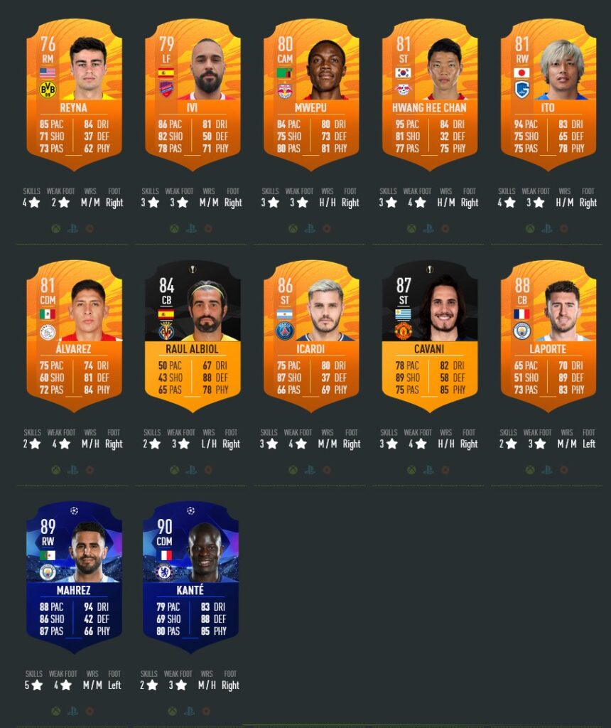 FIFA 21: MOTM UCL & UEL - May 8 Man of The Match - FifaUltimateTeam.it - UK