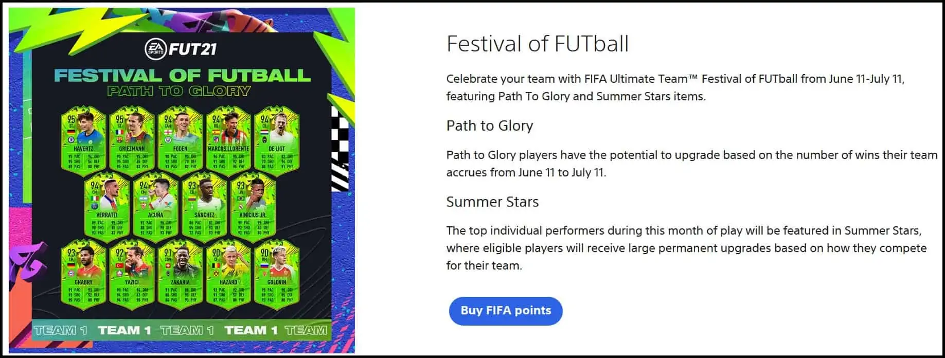 FIFA 21: FOF Summer Stars special cards are coming - Release Date ...