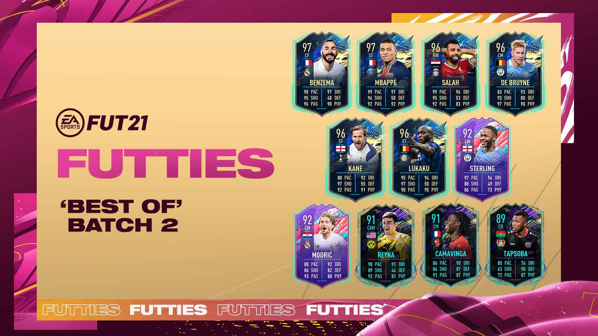 Fifa 21 Futties Best Of Batch 2 Full List Tots Fut Birthday Future