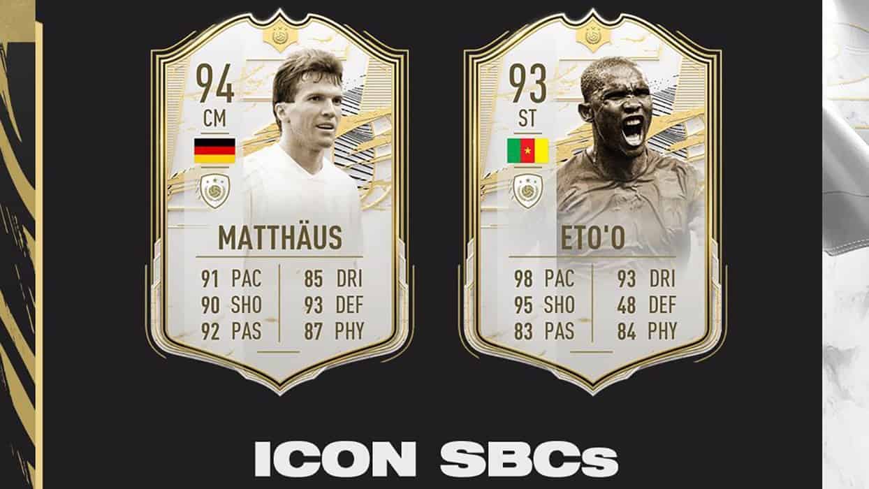 Fifa 21 Matthaus And Etoo Prime Icon Moments Sbc Announced