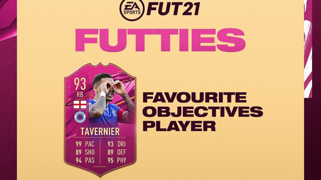 FIFA 21: James Tavernier FUTTIES Favourite Objectives - How to Complete ...