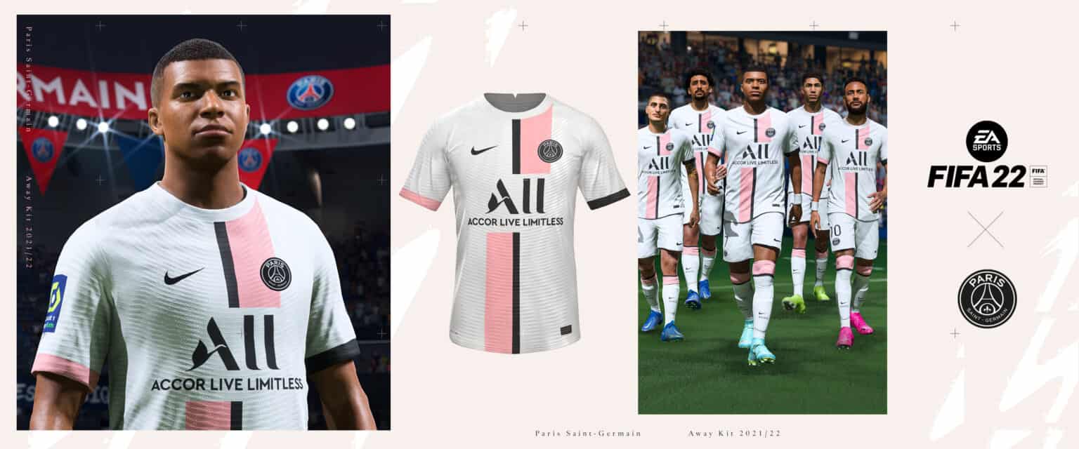 FIFA 22: PSG kit Away for the 2021/22 season revealed ...