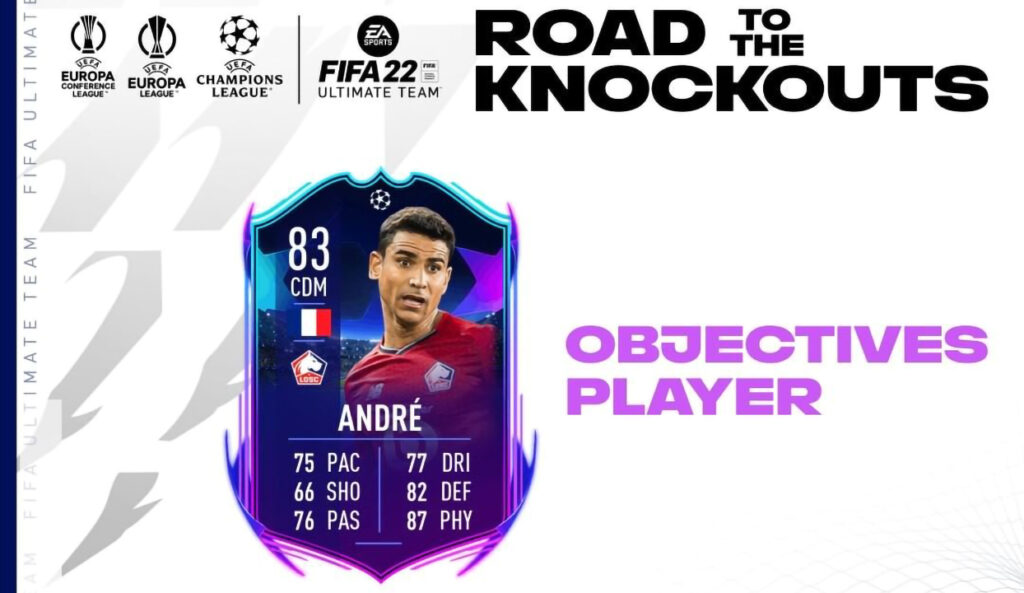 FIFA 22 Benjamin André RTTK Objectives Road To The Knockouts - How to ...