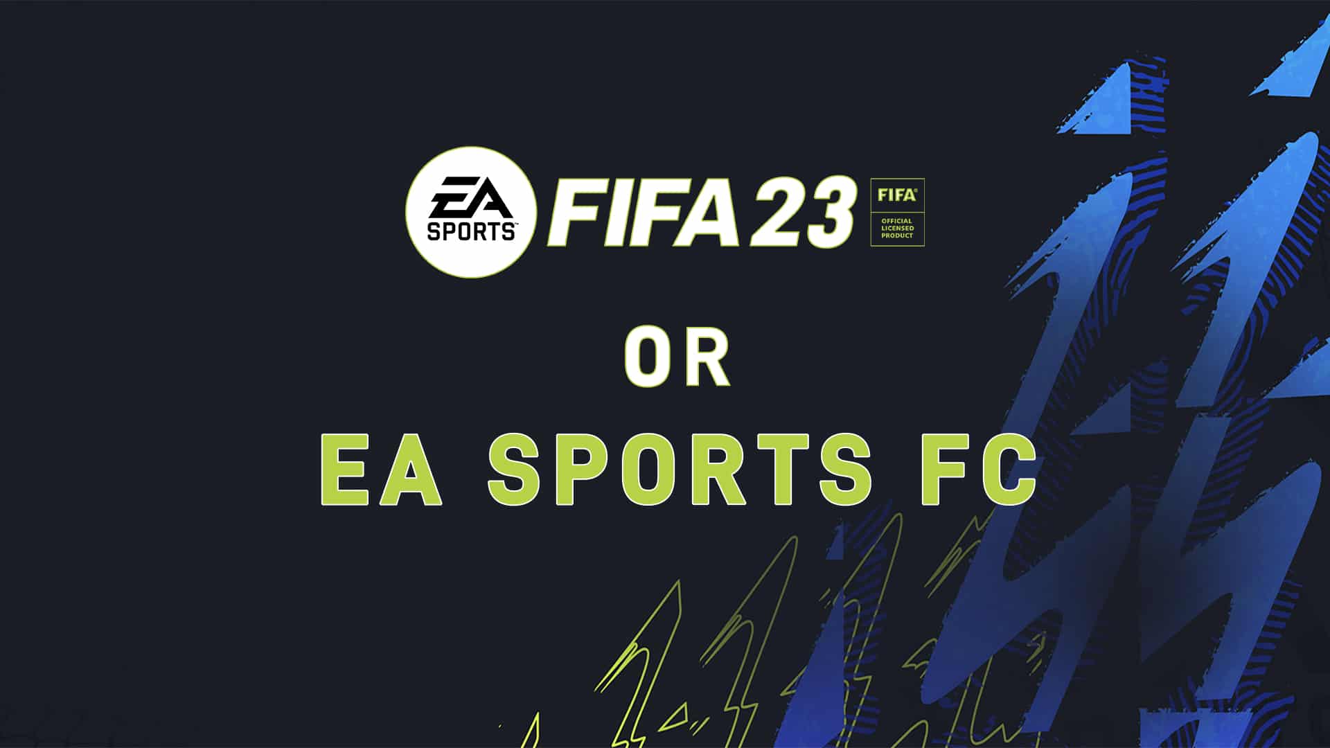 EA Sports FC could be the new name of the FIFA series ...
