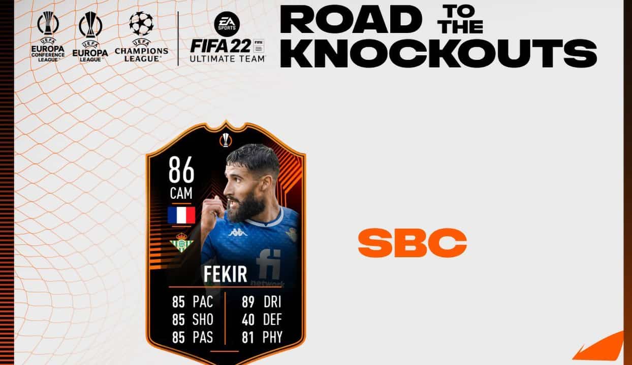 Fifa 22 Sbc Nabil Fekir Rttk Road To The Knockouts Cheapest Solutions