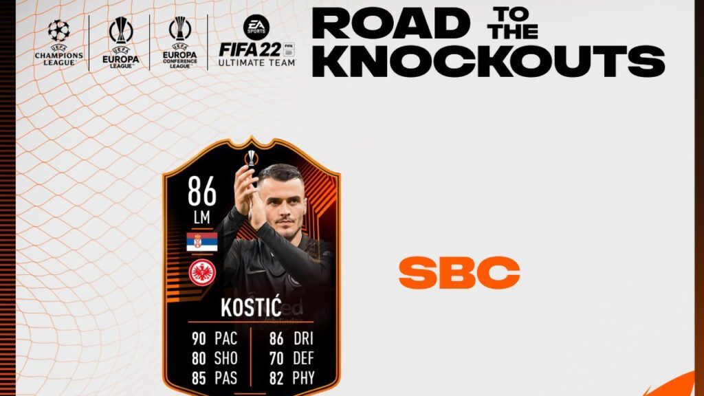 FIFA 22 SBC Filip Kostic RTTK – Road To The Knockouts Cheapest ...