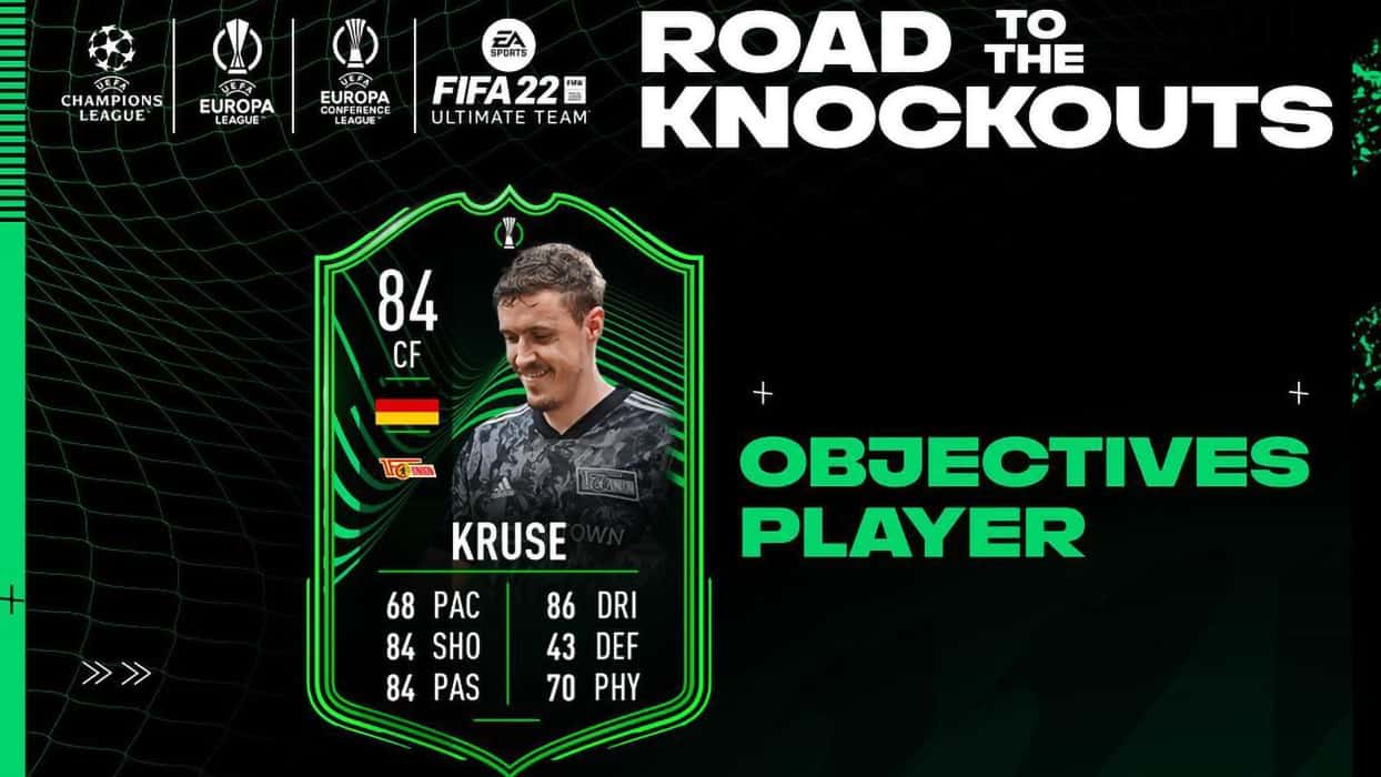 Fifa 22 Max Kruse Rttk Objectives Road To The Knockouts How To
