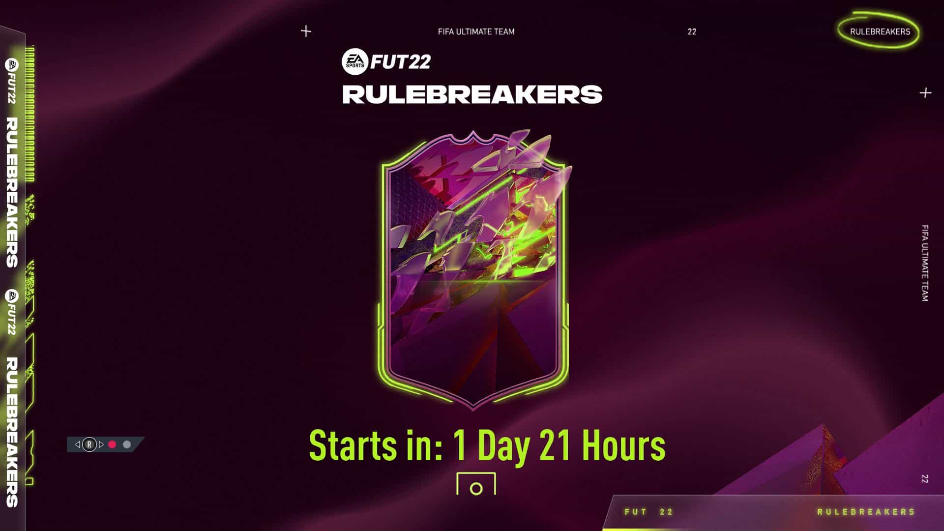 FIFA 22 Rulebreakers Official Release Date October 29 - Halloween Promo ...