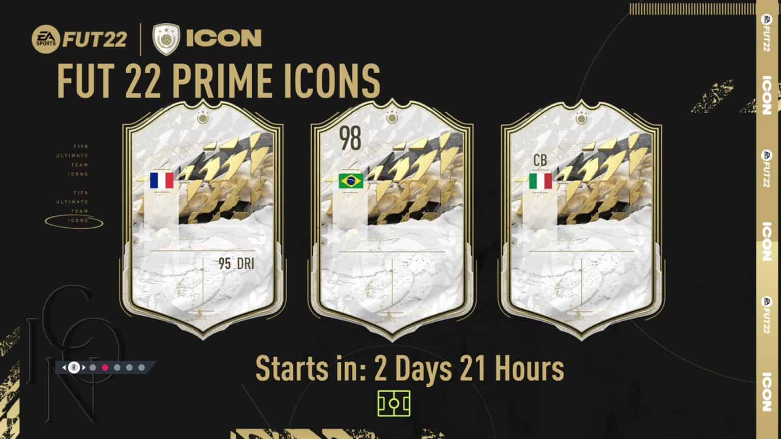 FIFA 22: Prime Icons coming December 18 in Packs - FifaUltimateTeam.it - UK