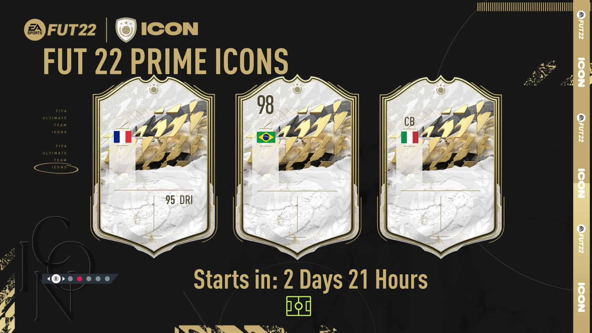 FIFA 22: Prime Icons coming December 18 in Packs - FifaUltimateTeam.it - UK