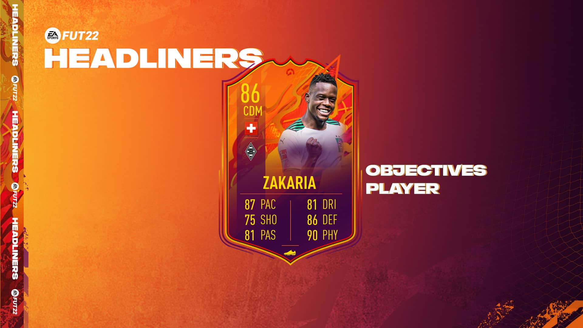 FIFA 22 Denis Zakaria Headliners Objectives - How to Complete ...