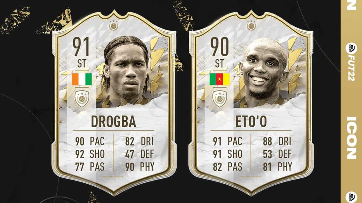 FIFA 22: Eto'o and Drogba Icon SBC available - FifaUltimateTeam.it - UK