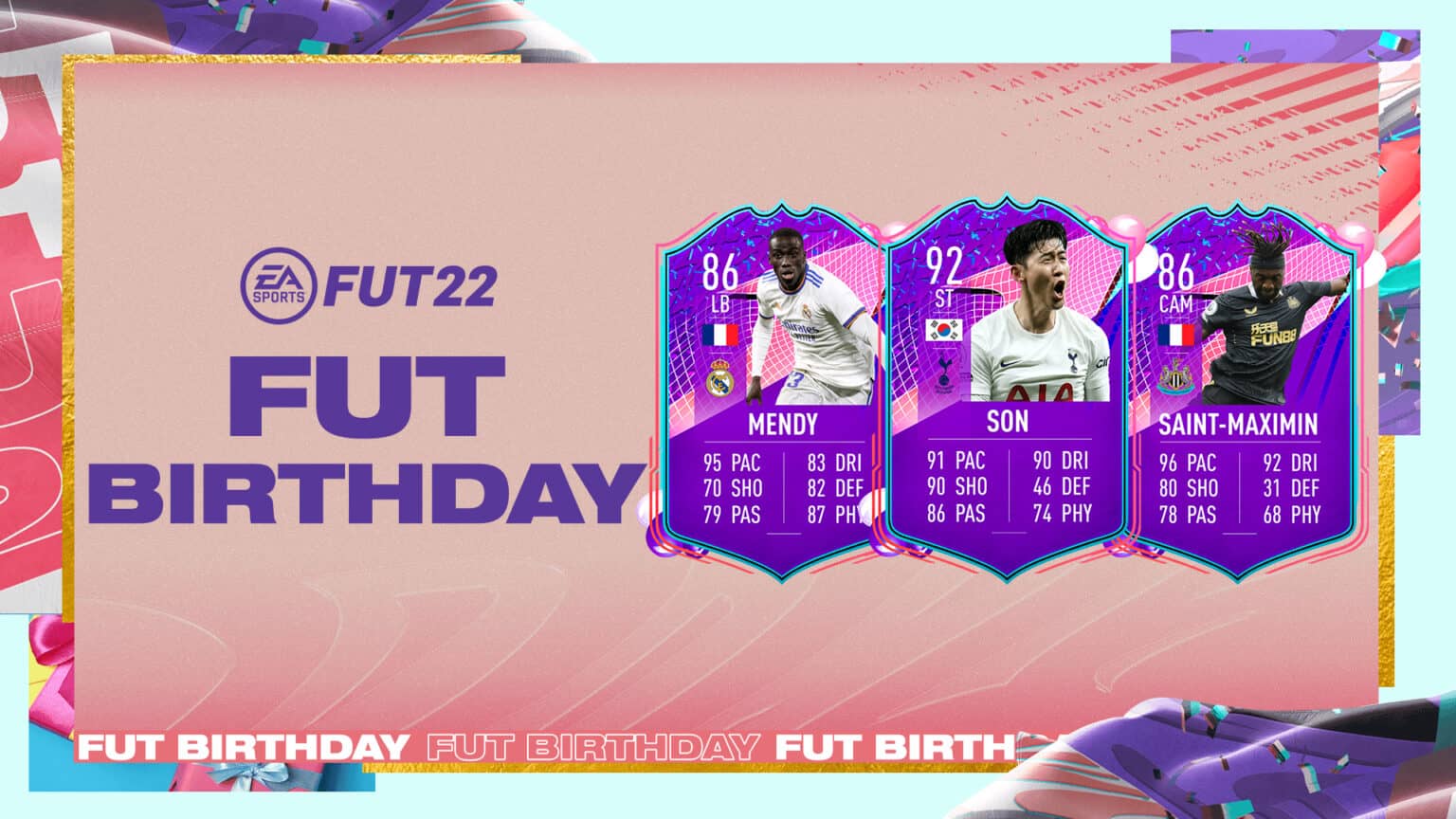 Fifa 22 Fut Birthday Predictions With Son Mendy And Saint Maximin