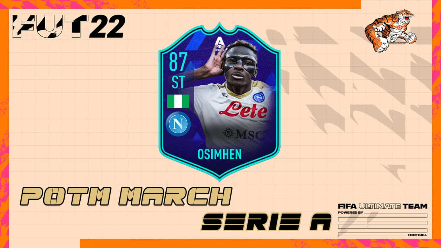 FIFA 22 SBC Victor Osimhen POTM Serie A TIM March – Cheapest Solutions ...