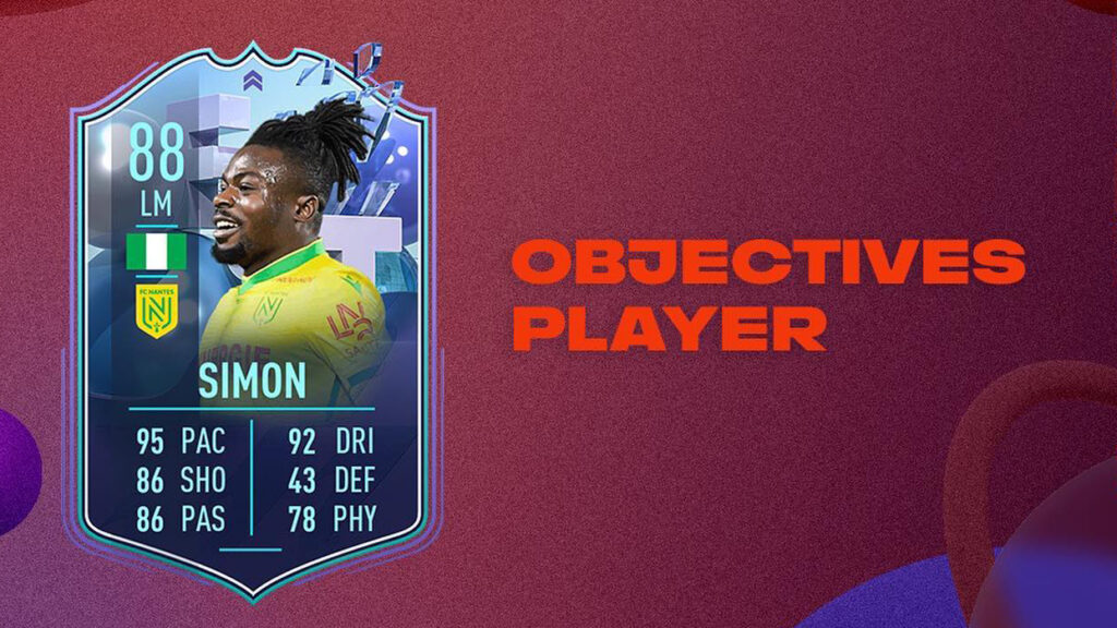 FIFA 22 Moses Simon Fantasy FUT Objectives - How to Complete ...