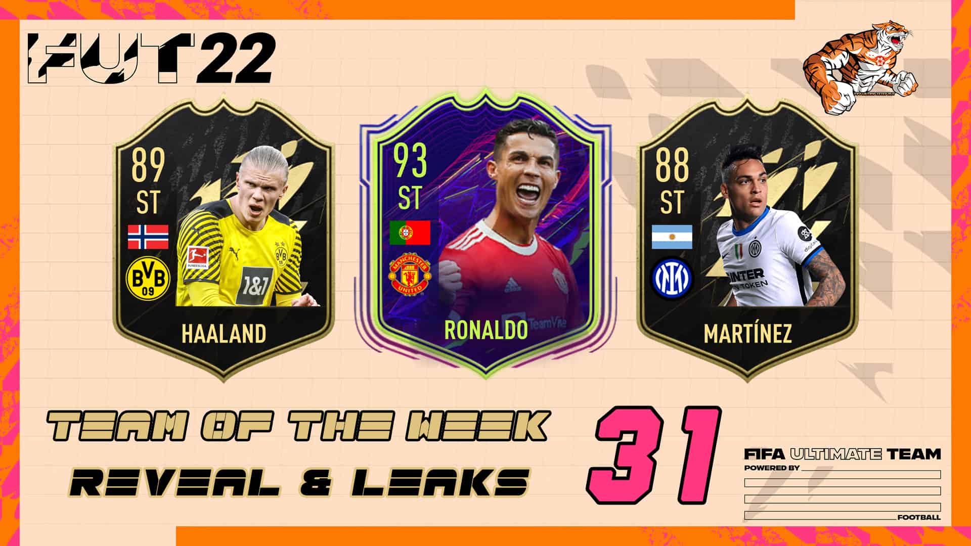 Fifa 22 Totw 31 Reveal And Leaks Cristiano Ronaldo Leads The Team Of