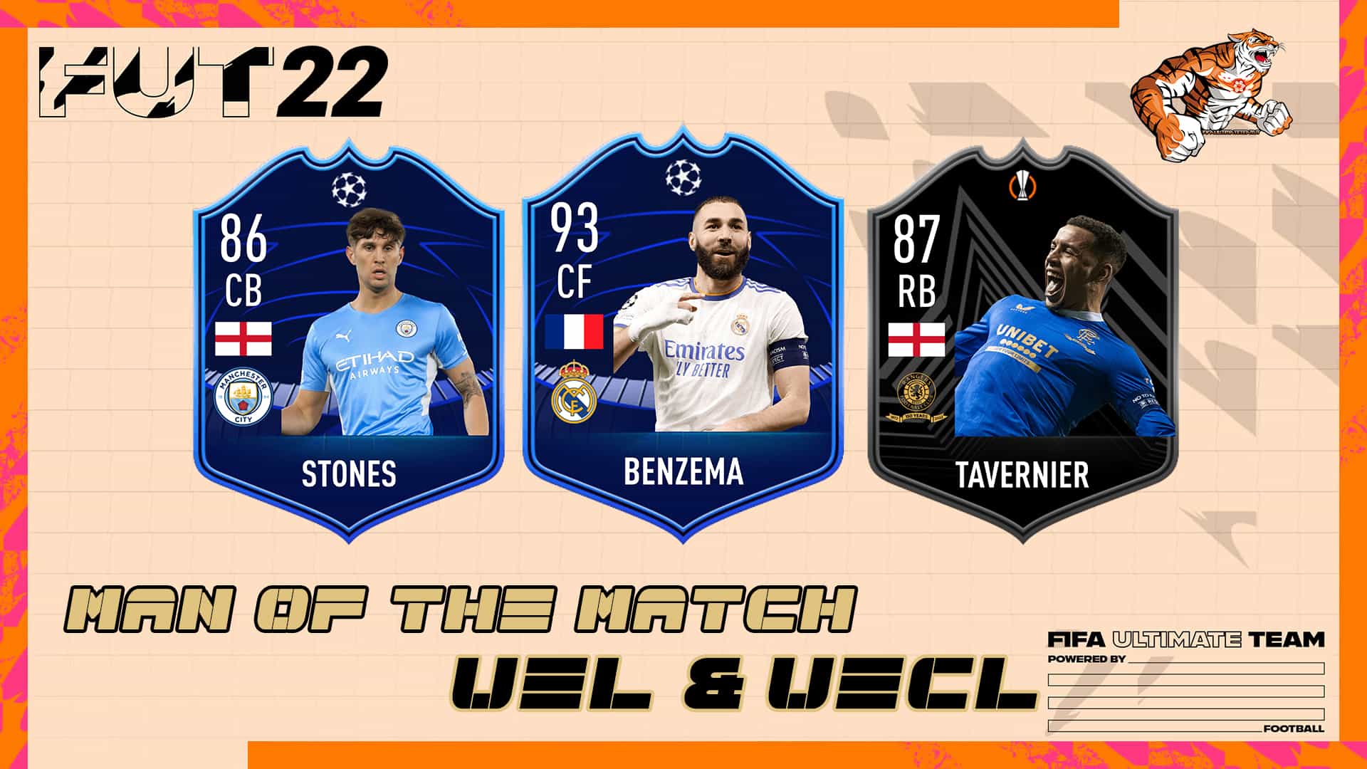 FIFA 22 MOTM Kostic Benzema Tavernier UCL and UEL - Full List April 16 ...