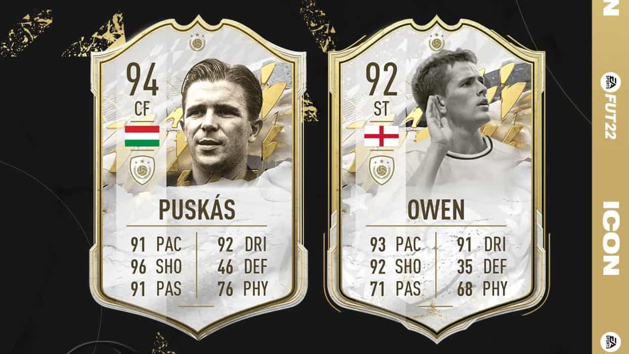 FIFA 22: Puskas Prime and Owen Moments Icon SBC available ...