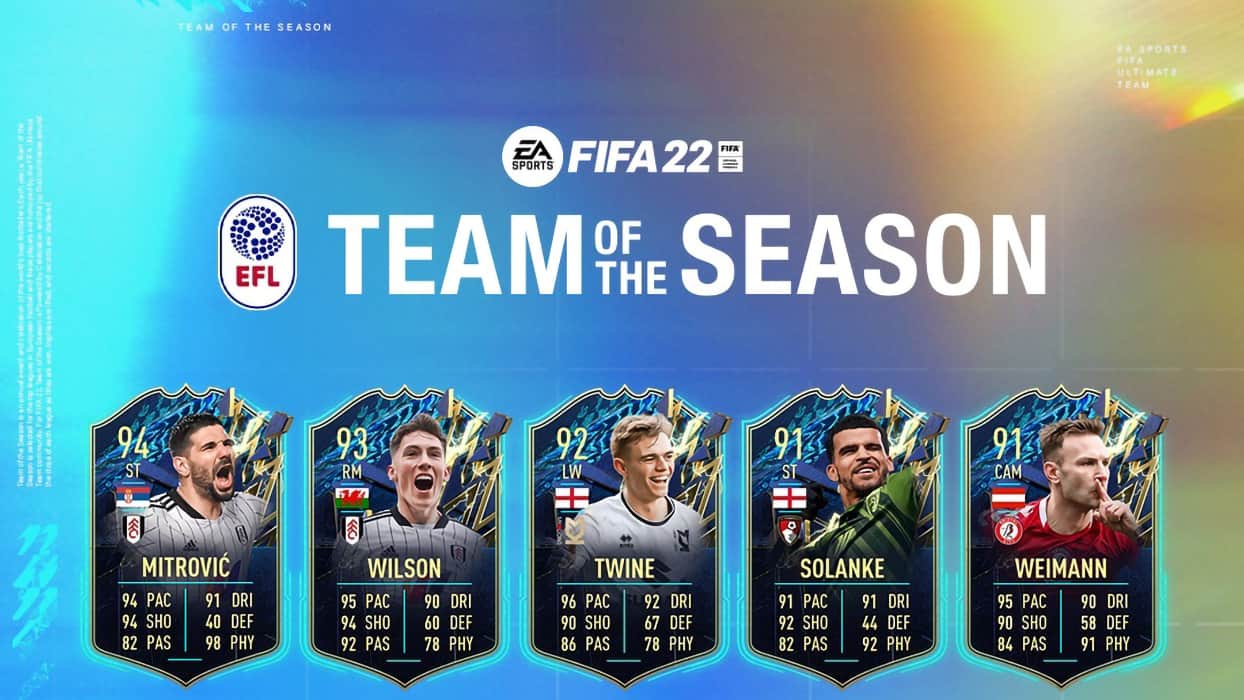 FIFA 22 TOTS EFL Team Release Date and Leaks - FifaUltimateTeam.it - UK