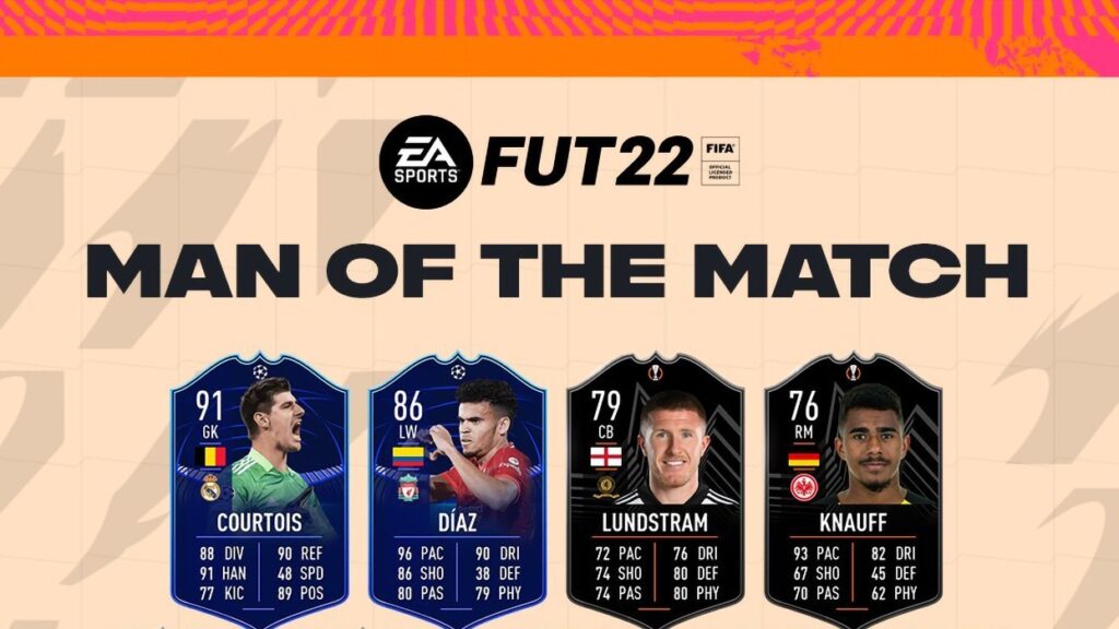 FIFA 22 MOTM Diaz, Courtois and Abraham. Full List May 11 Man of The ...
